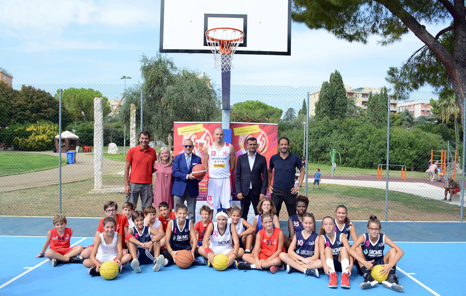 Bari, nuovo campo da basket e percorso fitness a Parco 2 giugno - Foto ...