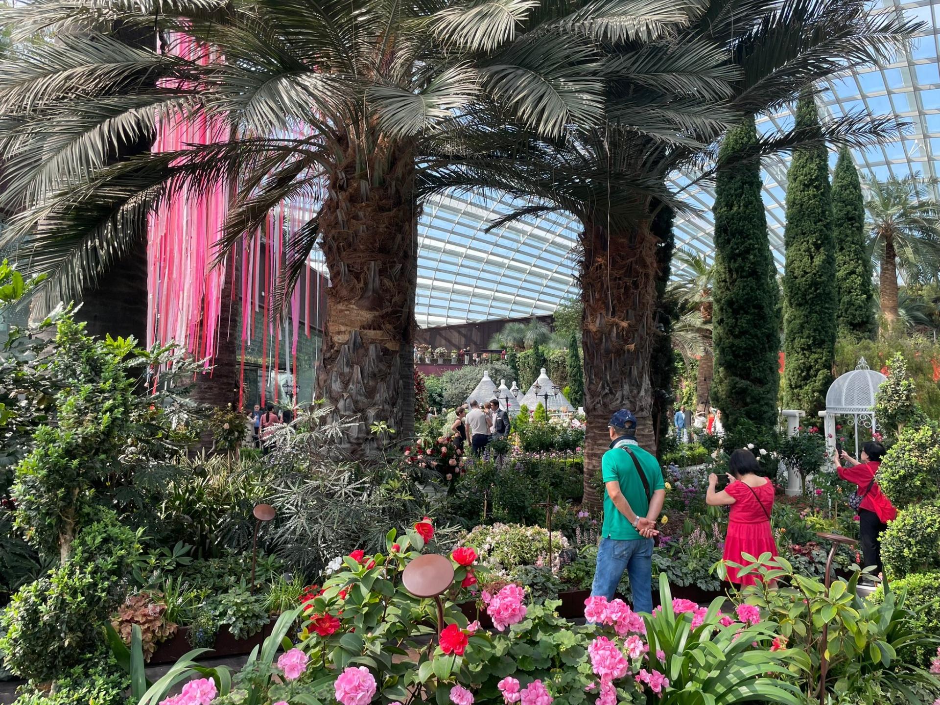 I trulli pugliesi incantano Singapore nella mega serra Flower Dome ...