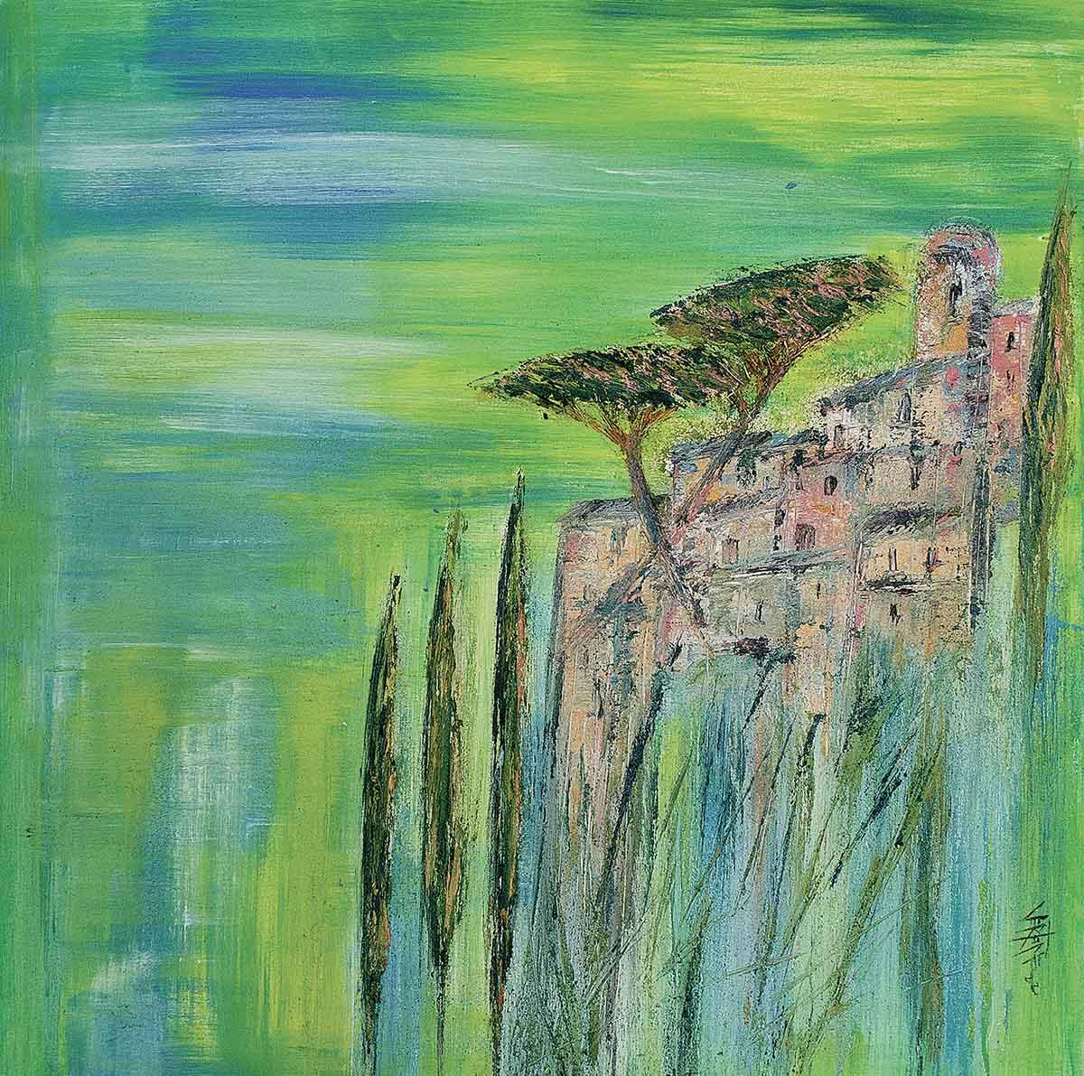 Movimento e colore, l’arte di Vittorio Vertone in mostra a Bari - Foto ...