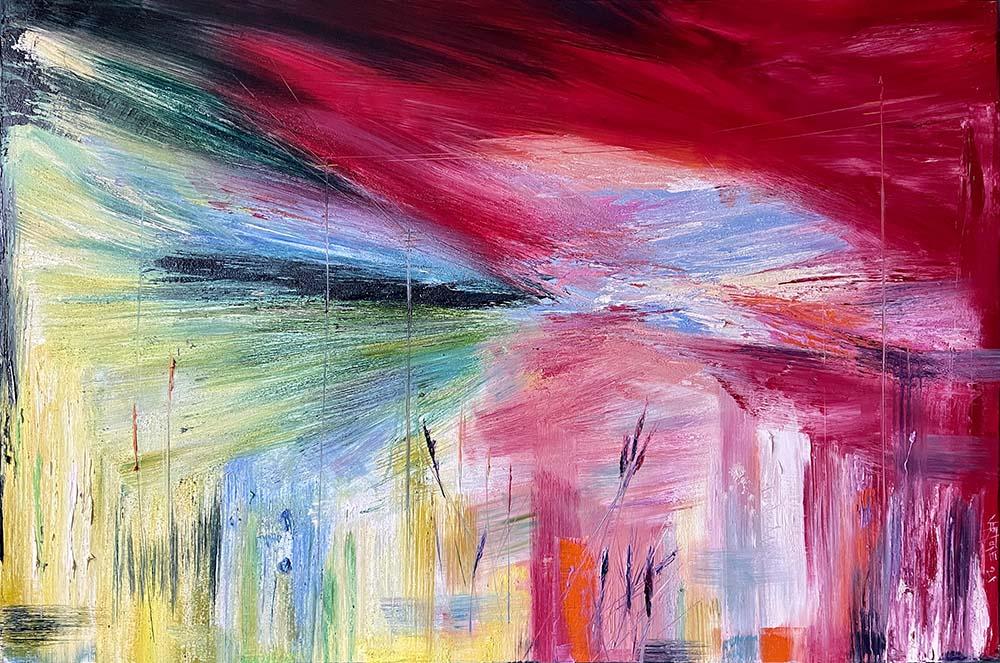 Movimento e colore, l’arte di Vittorio Vertone in mostra a Bari - Foto ...