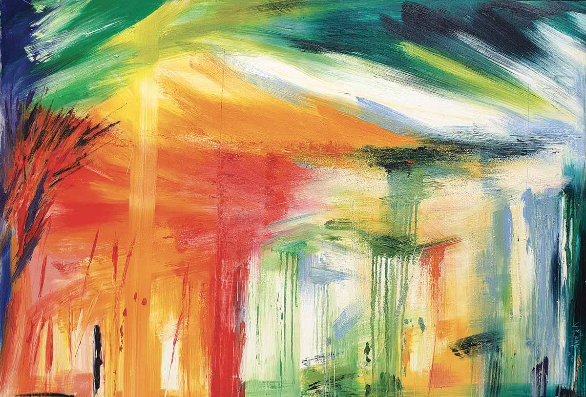 Movimento e colore, l’arte di Vittorio Vertone in mostra a Bari - Foto ...