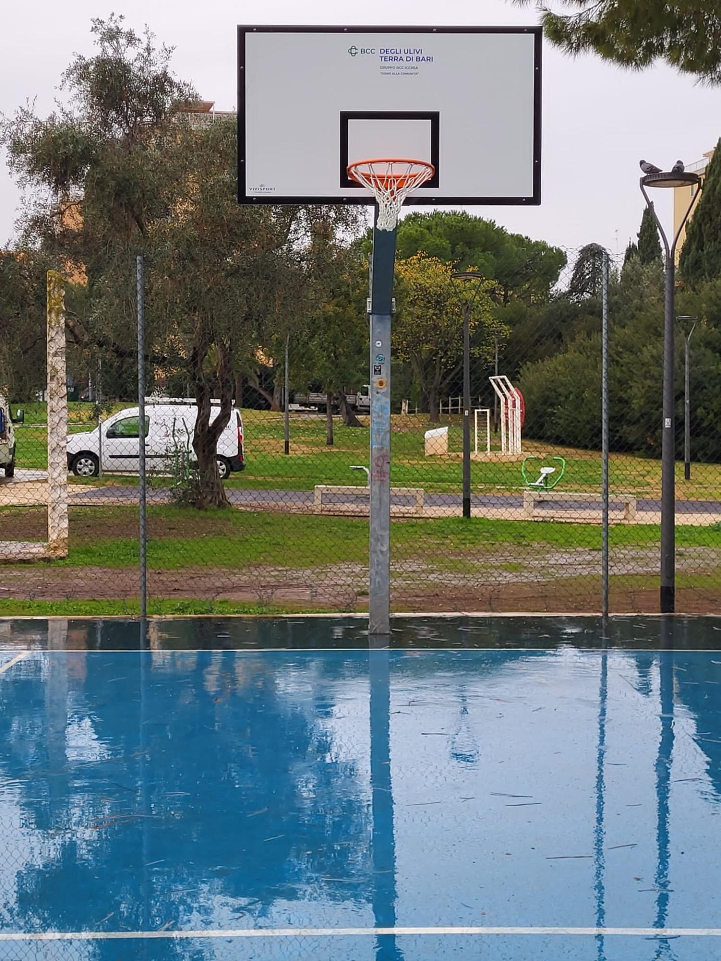 Bari, a Parco 2 Giugno si torna a giocare a basket: donati i nuovi ...
