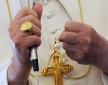 pope francis ring smashed