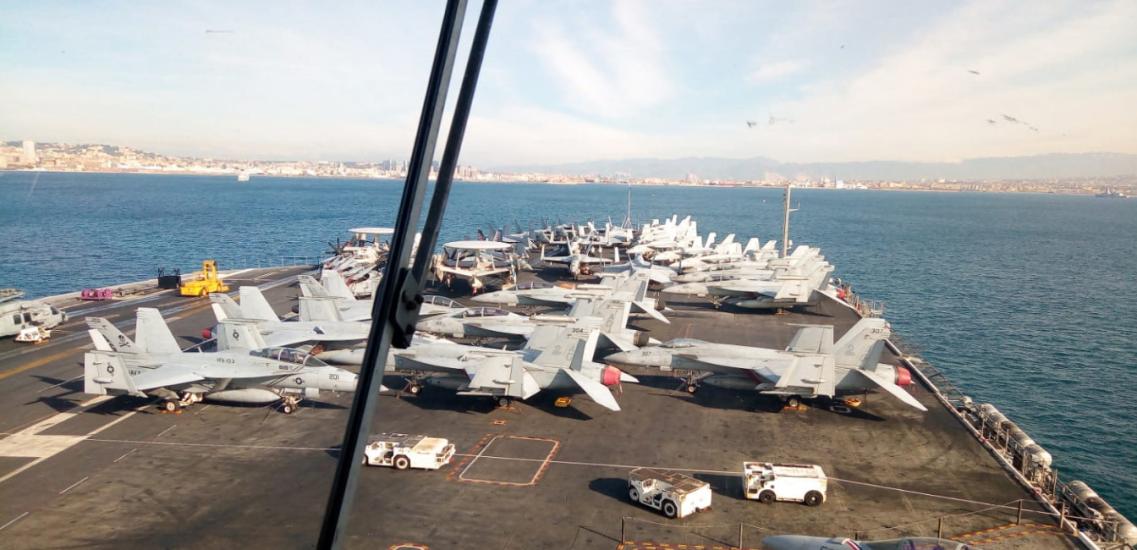 «La portaerei Bush ha incrociato navi militari russe» - La Gazzetta del ...