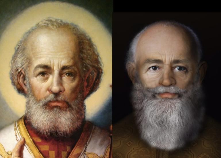 San Nicola, l'équipe di Franco Introna ha ricostruito il vero volto ...