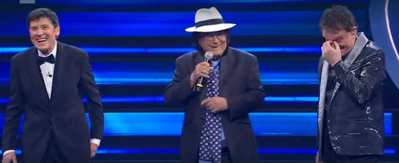 Al Bano, Massimo Ranieri e Gianni Morandi insieme: standing ovation a ...