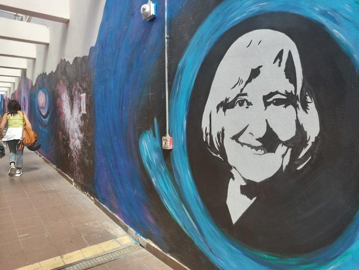 Bari, altri due murales arricchiscono il sottopasso ferroviario Marconi ...