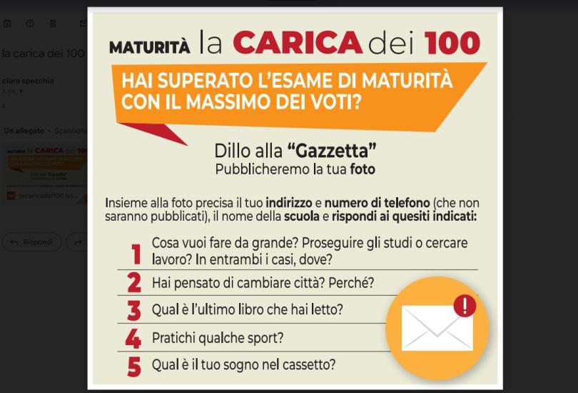 Maturità, torna sulle pagine della Gazzetta la carica dei 100 - La Gazzetta del Mezzogiorno