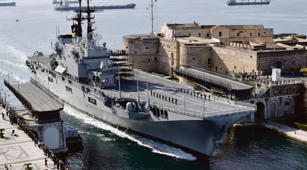 La vita comincia a 40 anni anche per la portaerei Garibaldi, ora di ...