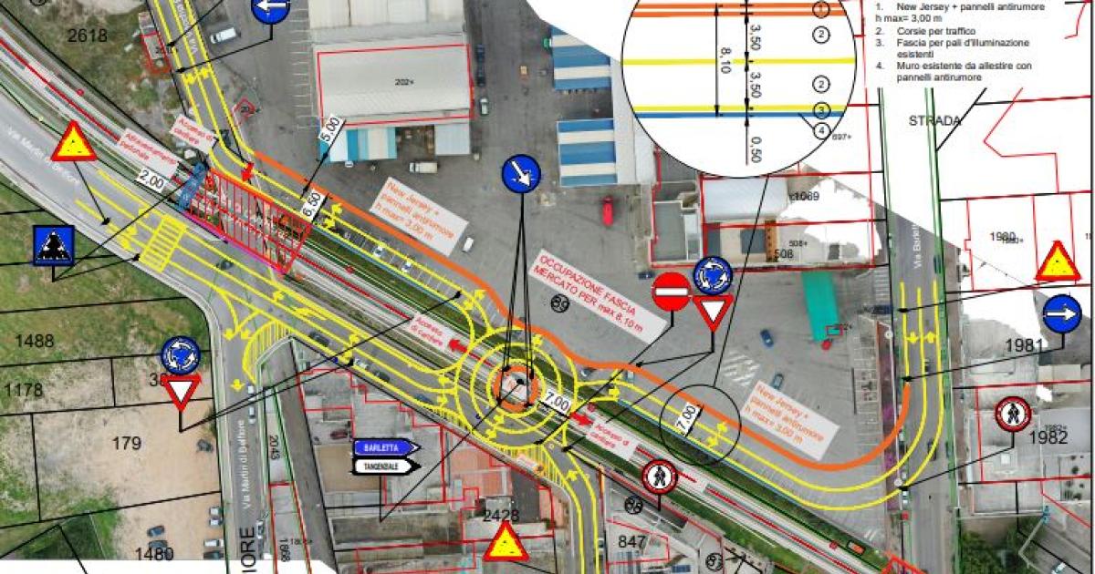 Andria, interramento ferrovia: dal 12 giugno chiuse via Barletta e via ...