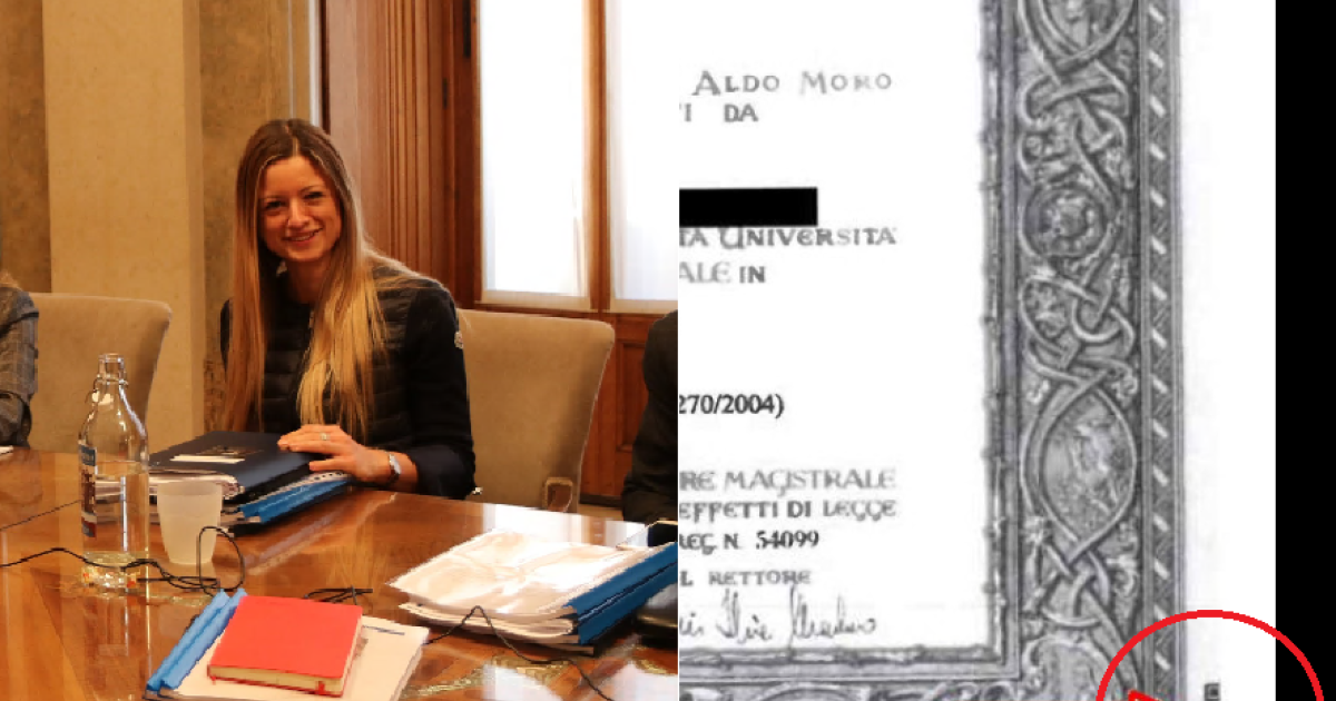 La laurea taroccata di Fiorella, i carabinieri all'Acquedotto. Sulla ...