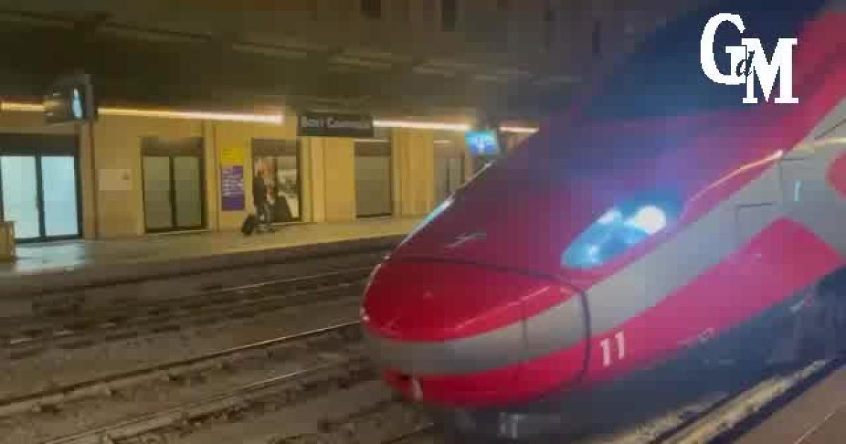 Frana sui binari, la «Gazzetta» in viaggio da Bari a Roma: ecco l ...