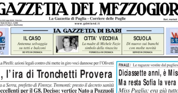 Da Punta Perotti a Michele Fazio - La Gazzetta del Mezzogiorno