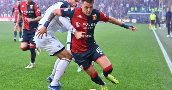 Genoa - Lecce 2 a 1, non è bastato il gol del giallorosso Krstovic al ...