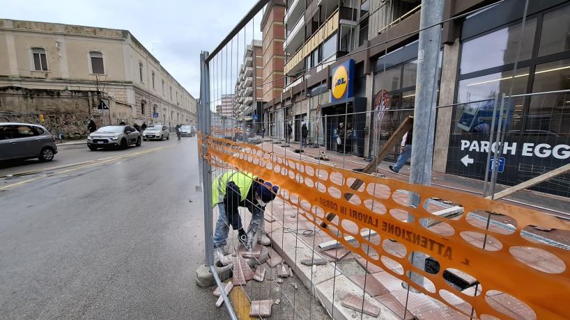 Terminal bus extraurbani, su via Capruzzi a Bari i lavori per la ...
