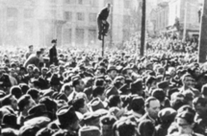 Lazio fans hang Mussolini banner near Piazzale Loreto - La Gazzetta del ...